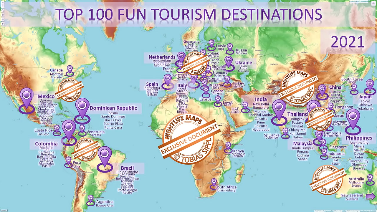 Medellinand Parisand Romeand Madridand Berlinand Pattayaand Bangkokand Angelesand Caliand Cartagenaand Sex Map 